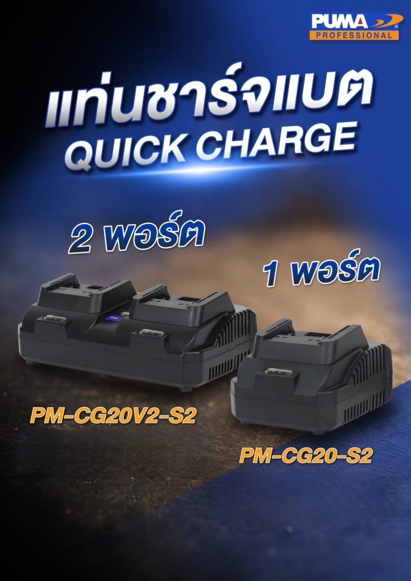 ปั๊มลมไร้น้ำมัน Oil Free - PUMA 5 ลิตร รุ่น FORCE BL